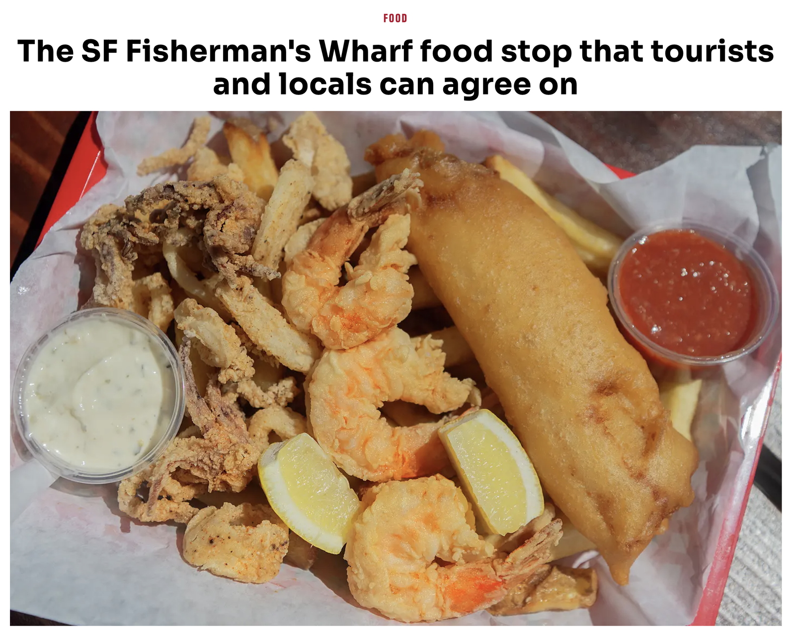 Authentic British Fish & Chips in San Francisco | Fisherman's Wharf ...